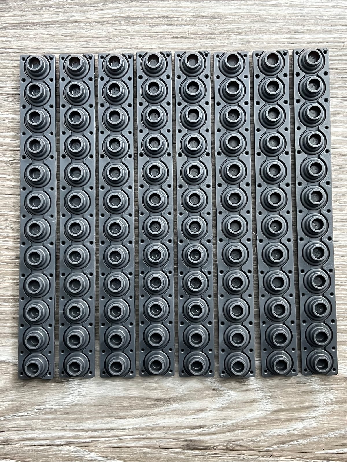 Complete Set of Rubber Contact Strips (8-pcs total) | www ...